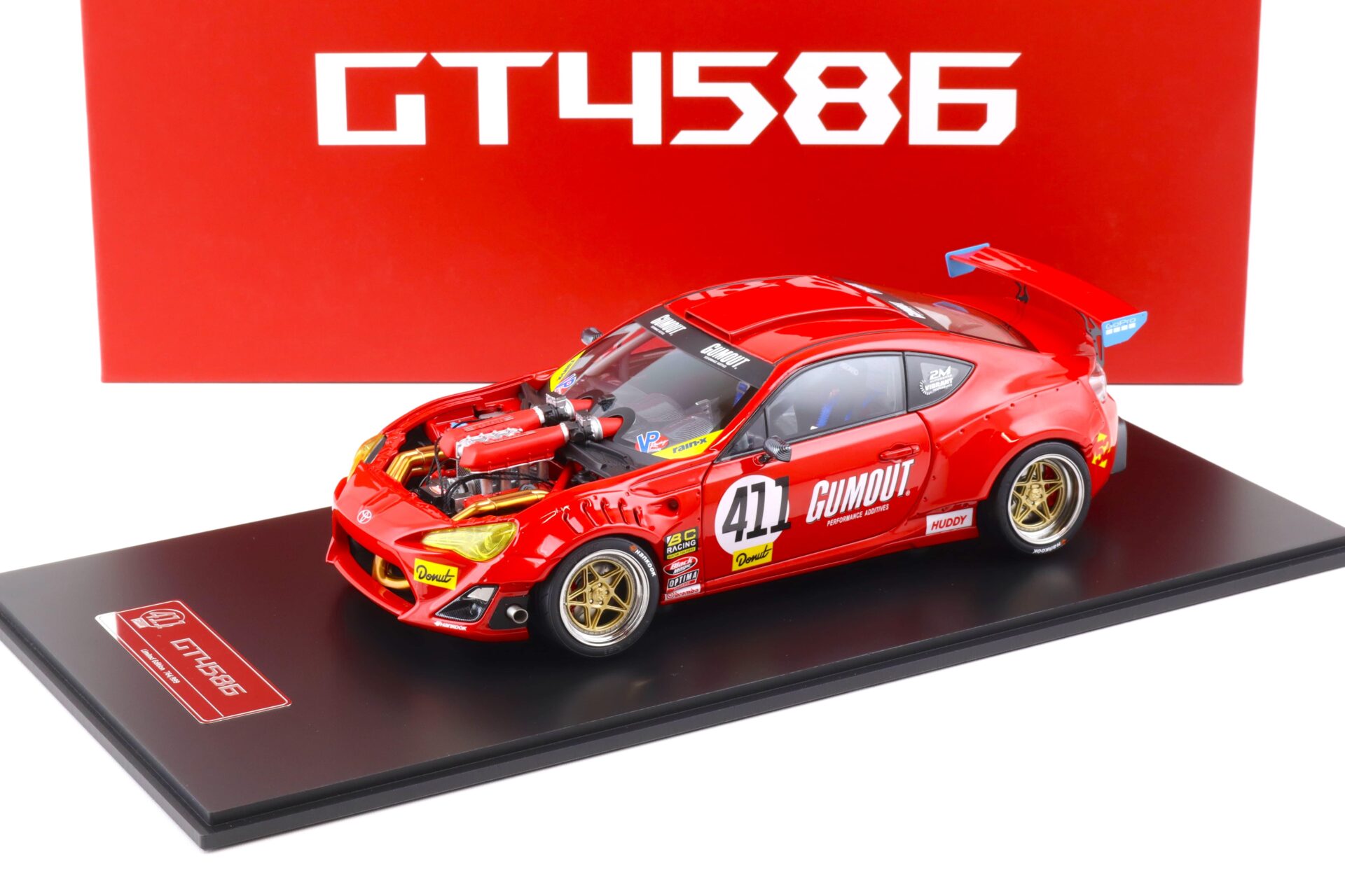 1:18 Gumout 411 Donut Toyota GT86 Super Modificato Toyota GT4586 ...