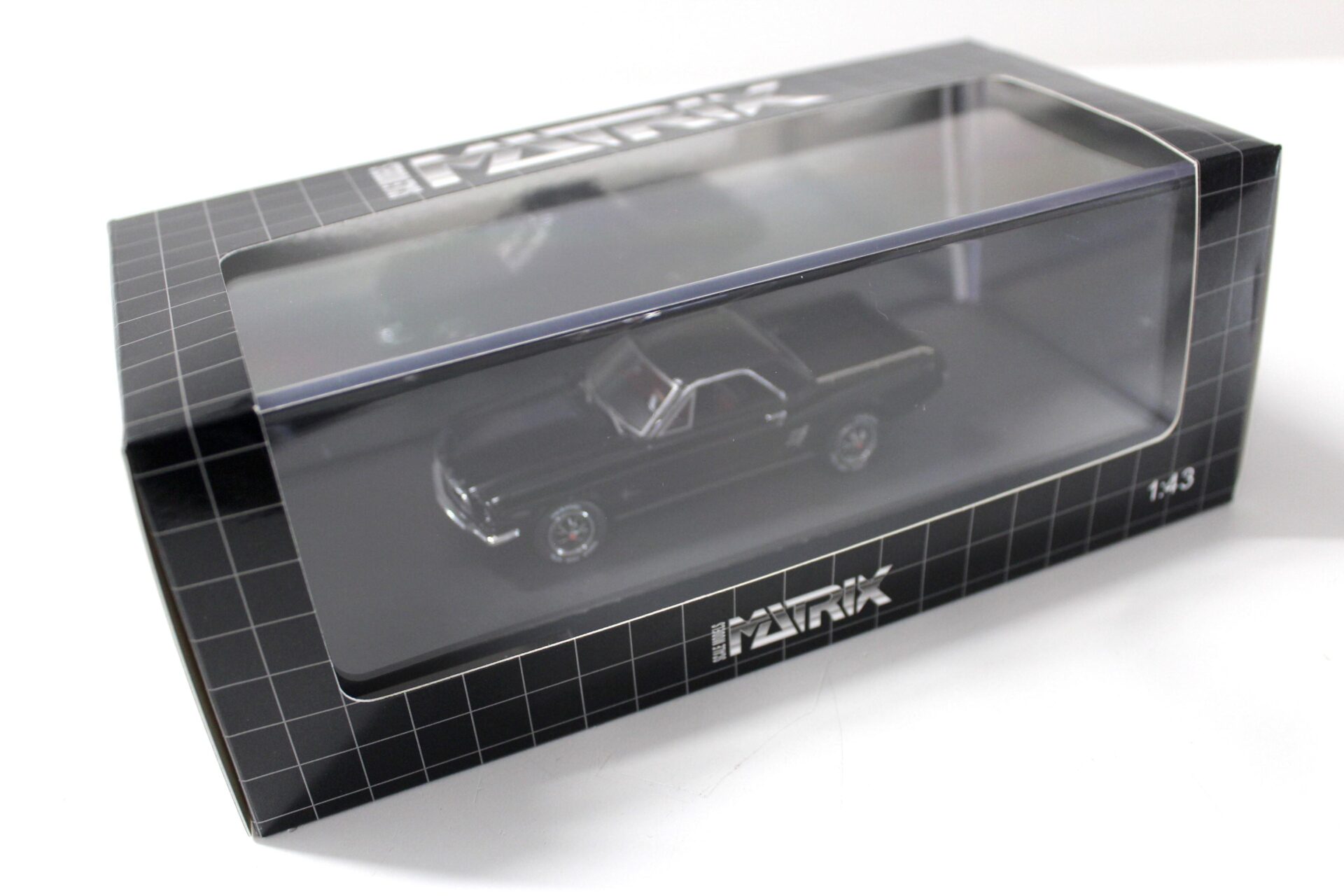 1:43 Matrix Ford Mustang Muster Pick-Up 1966 black - Premium-Modelcars