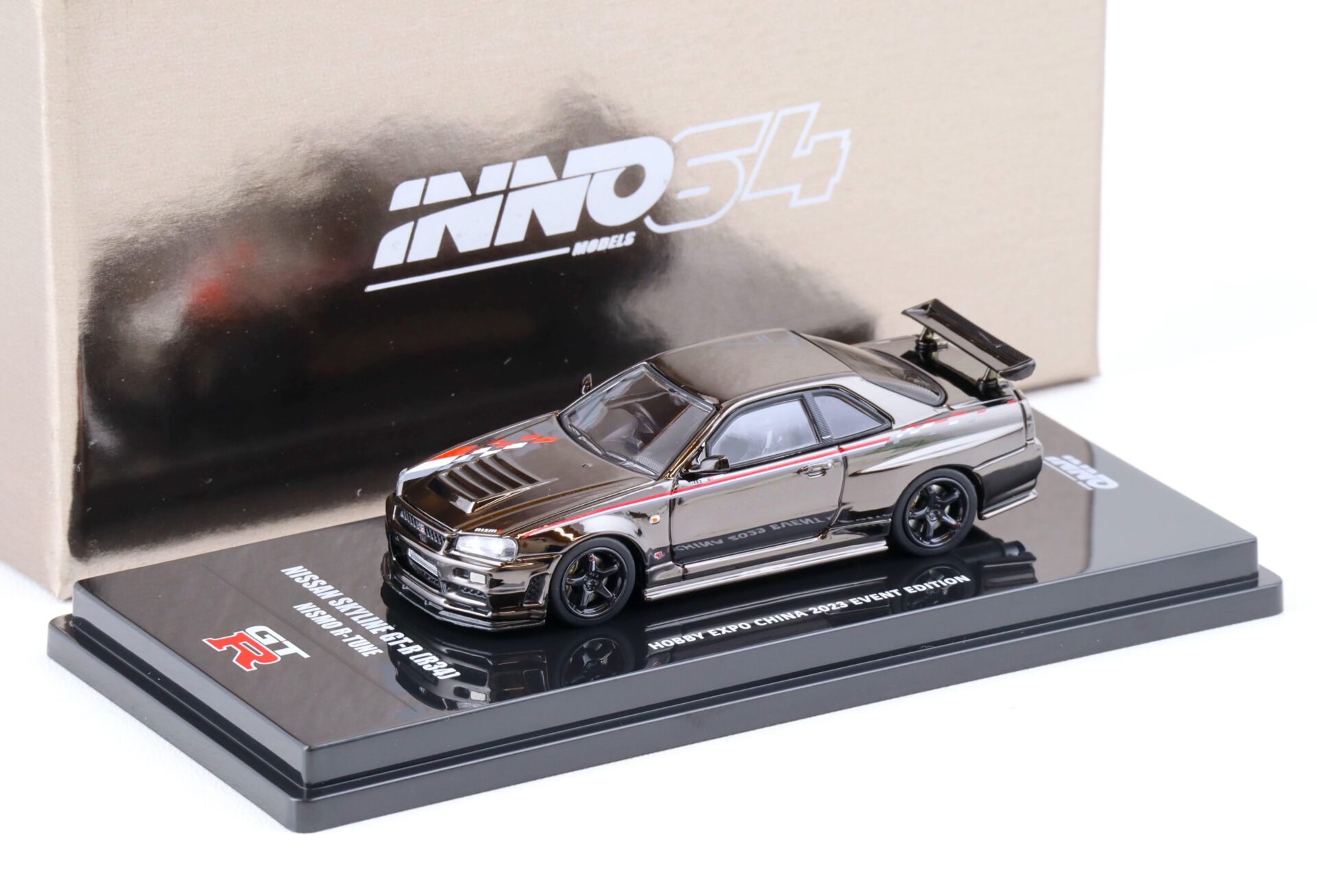 1:64 INNO64 Nissan Skyline (R34) GT-R Nismo R-Tune Hobby Expo China ...
