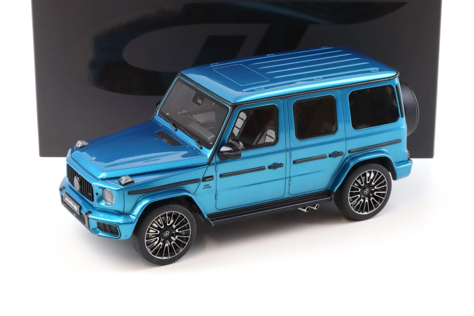 1:18 GT Spirit GT925 Mercedes G63 AMG G-Class Hyper blue metallic 2024 ...