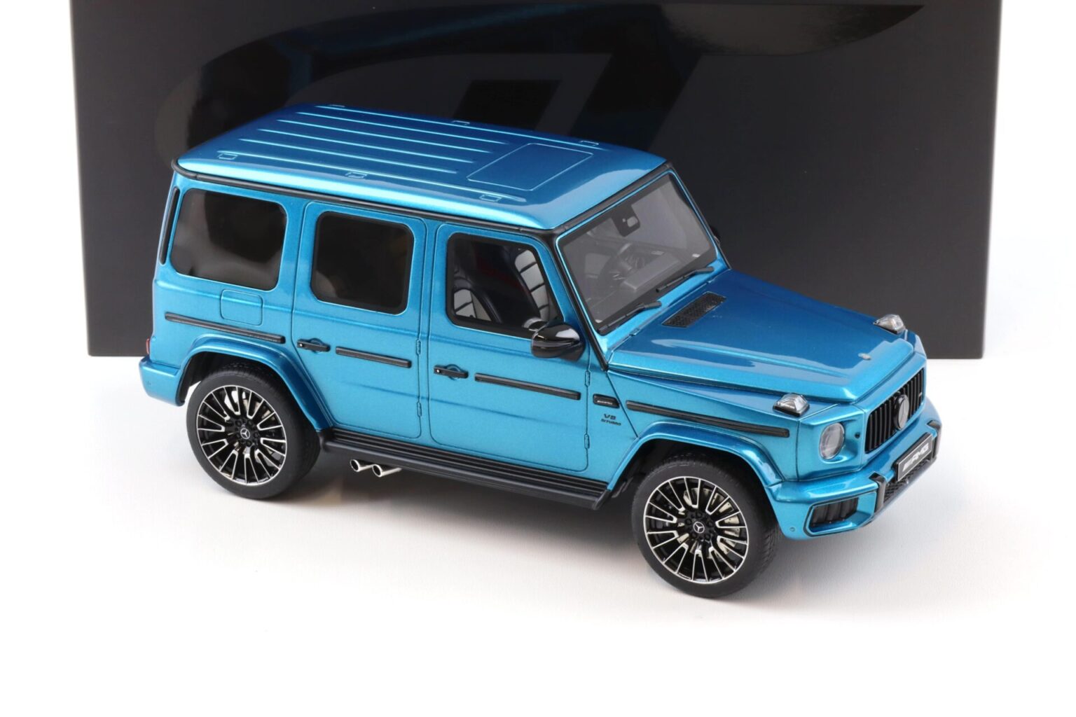 1:18 GT Spirit GT925 Mercedes G63 AMG G-Class Hyper blue metallic 2024 ...