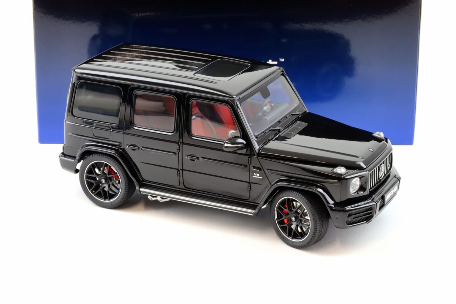 1:18 AUTOart Mercedes G63 AMG 2019 W463A Gloss black – Premium-Modelcars