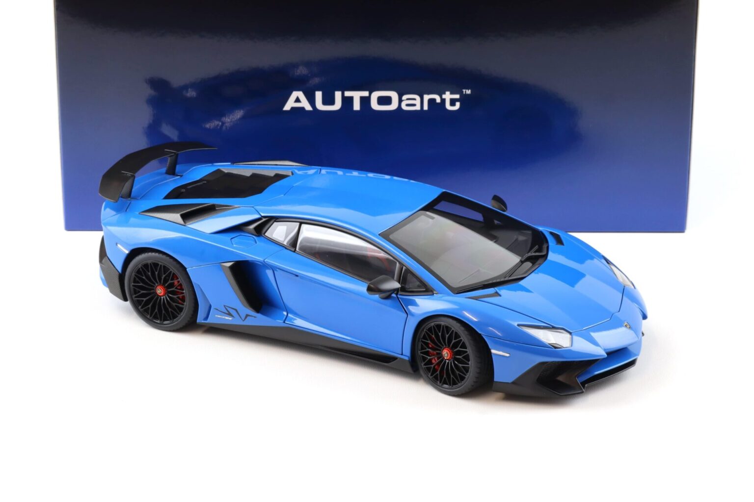 1:18 AUTOart Lamborghini Aventador LP750-4 SV Blu LeMans/ blue ...