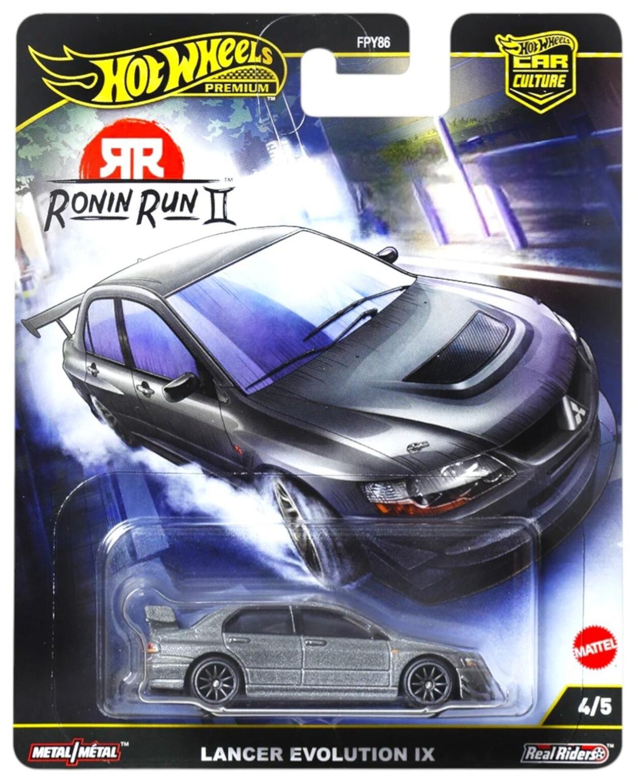 1:64 Hot Wheels Premium 2025 Ronin Run 2 – JBK86 Mitsubishi Lancer ...