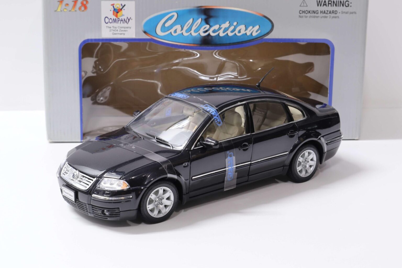 1:18 Welly VW Passat Sedan black 2001 – Premium-Modelcars