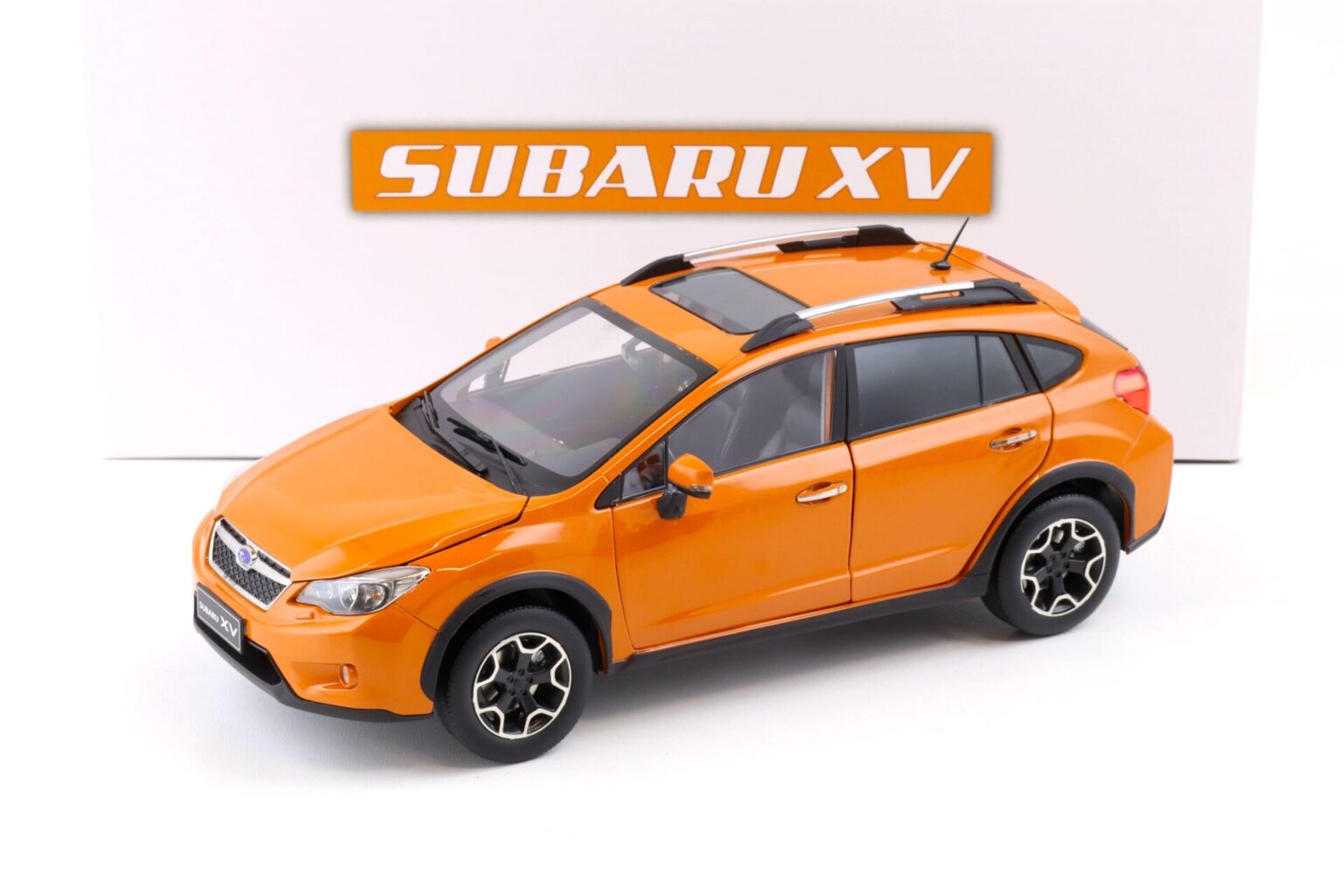 1:18 Sun Star Subaru XV 2014 Tangerine orange pearl – Premium-Modelcars