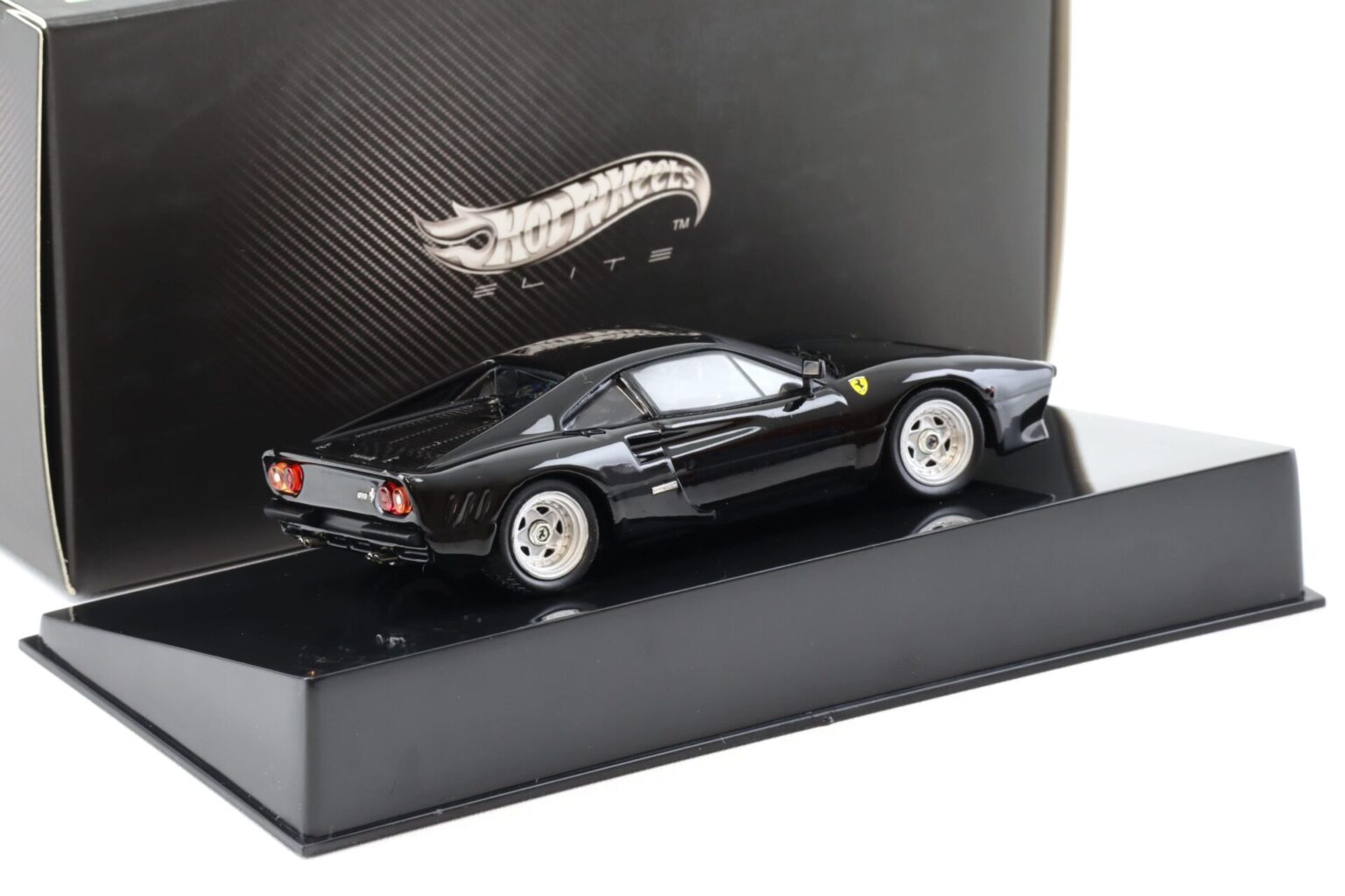 1:43 Hot Wheels Elite Ferrari 288 GTO Coupe black 1984 – Premium-Modelcars