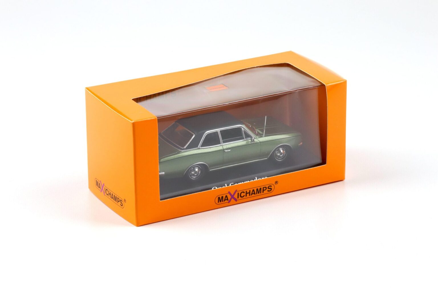 1:43 Minichamps Maxichamps Opel Commodore 1970 green metallic/ black ...