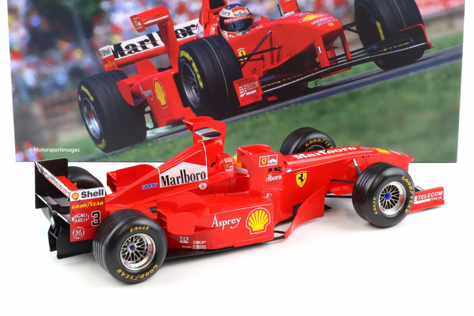 1:12 WERK83 F1 Ferrari F300 Tower Wings #3 Imola GP 1998 M.Schumacher ...