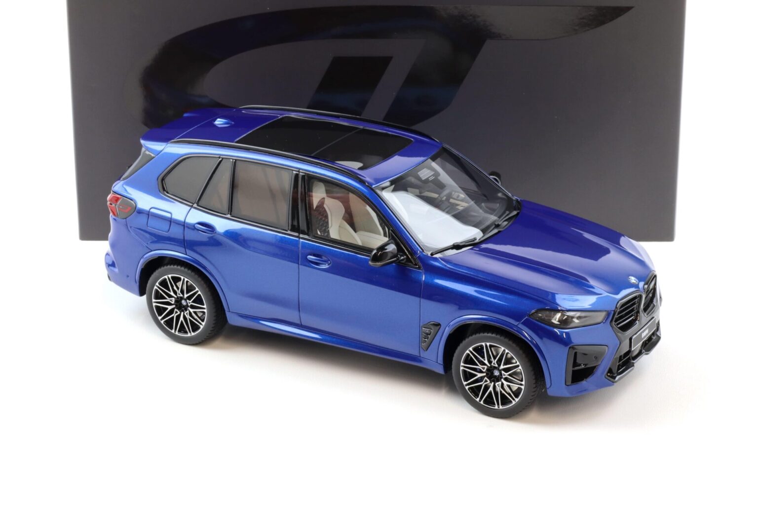 1:18 GT Spirit GT967 BMW X5 M Competition G05 Marina Bay blue metallic ...