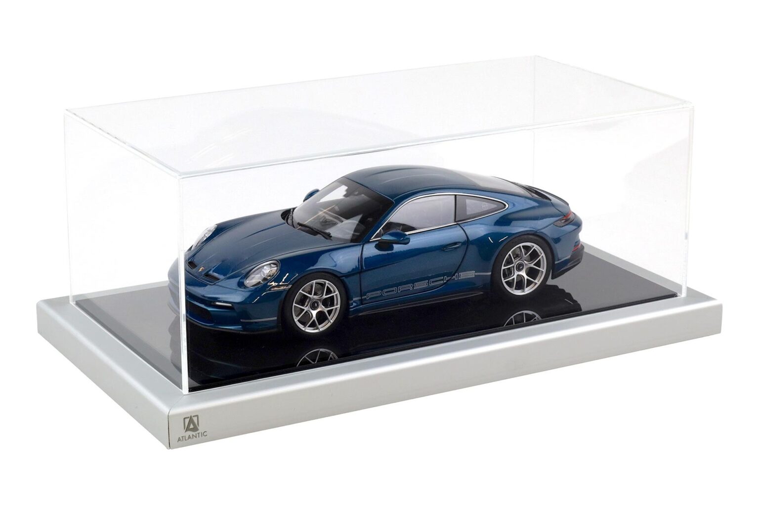 1:18 Atlantic Vitrine Show Case Display Case DIEPPE black Acrylic Base ...