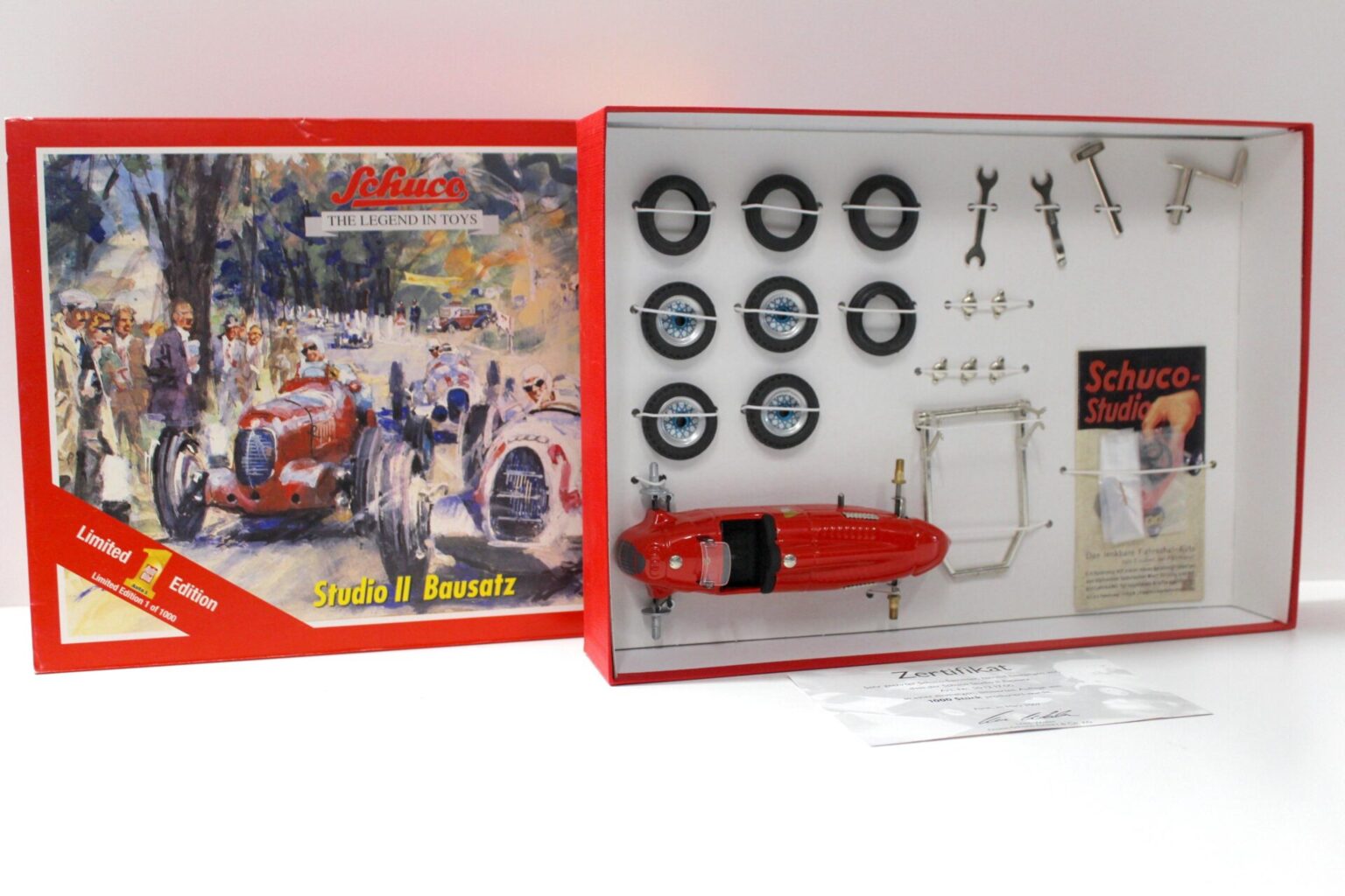 Schuco Studio II Bausatz Auto Union Limited Edition Auto Bild red ...