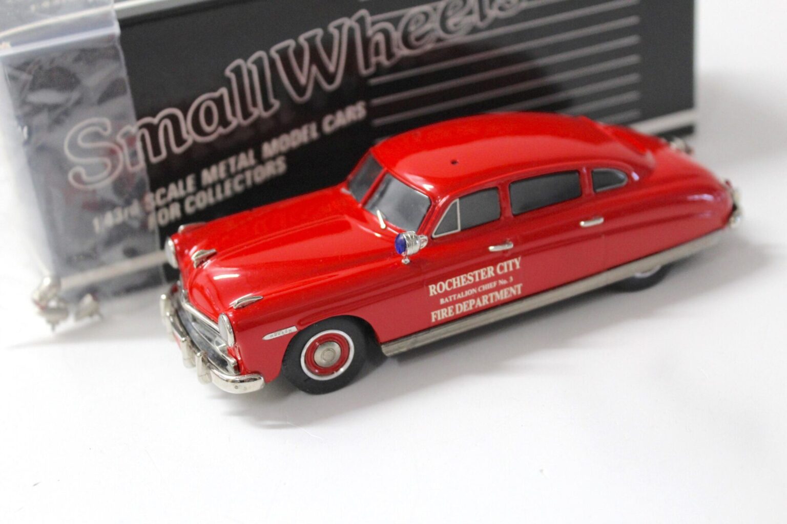 1:43 Western Models Small Wheels 1948 Hudson Commodore Fire Chief ...