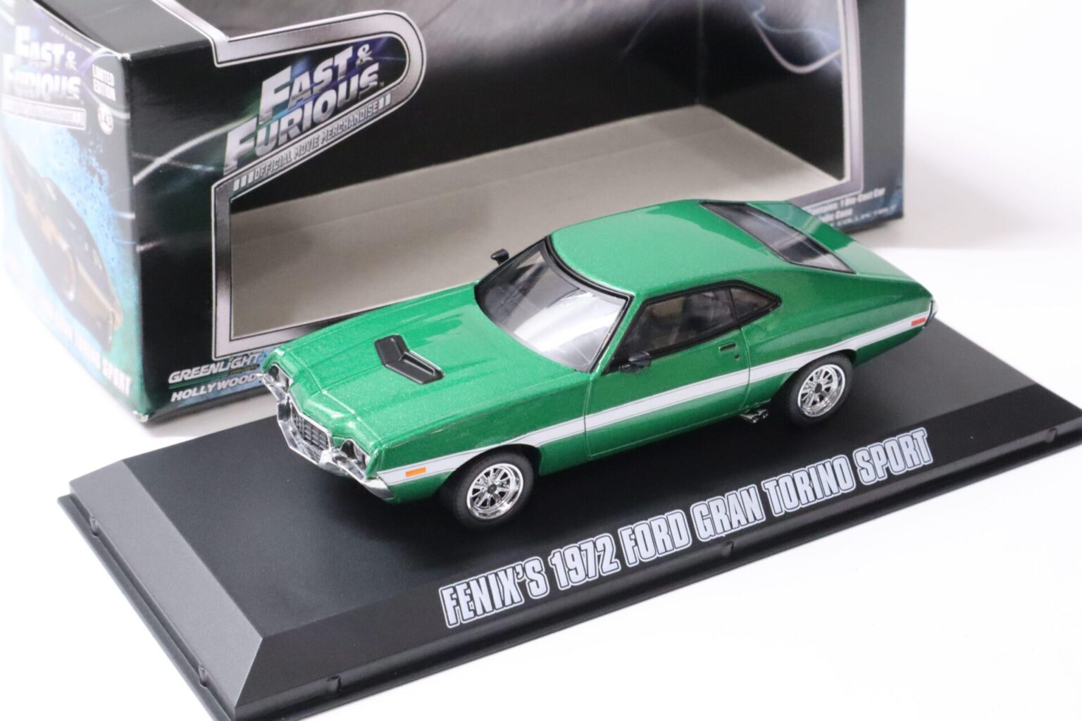 1:43 Greenlight Fast and Furious FENIX´s 1972 Ford Gran Torino Sport ...