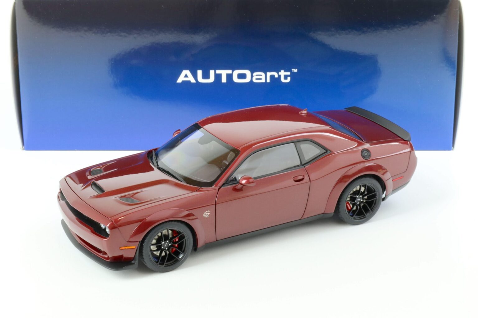 1:18 AUTOart Dodge Challenger SRT HELLCAT Widebody Octane red – Premium ...
