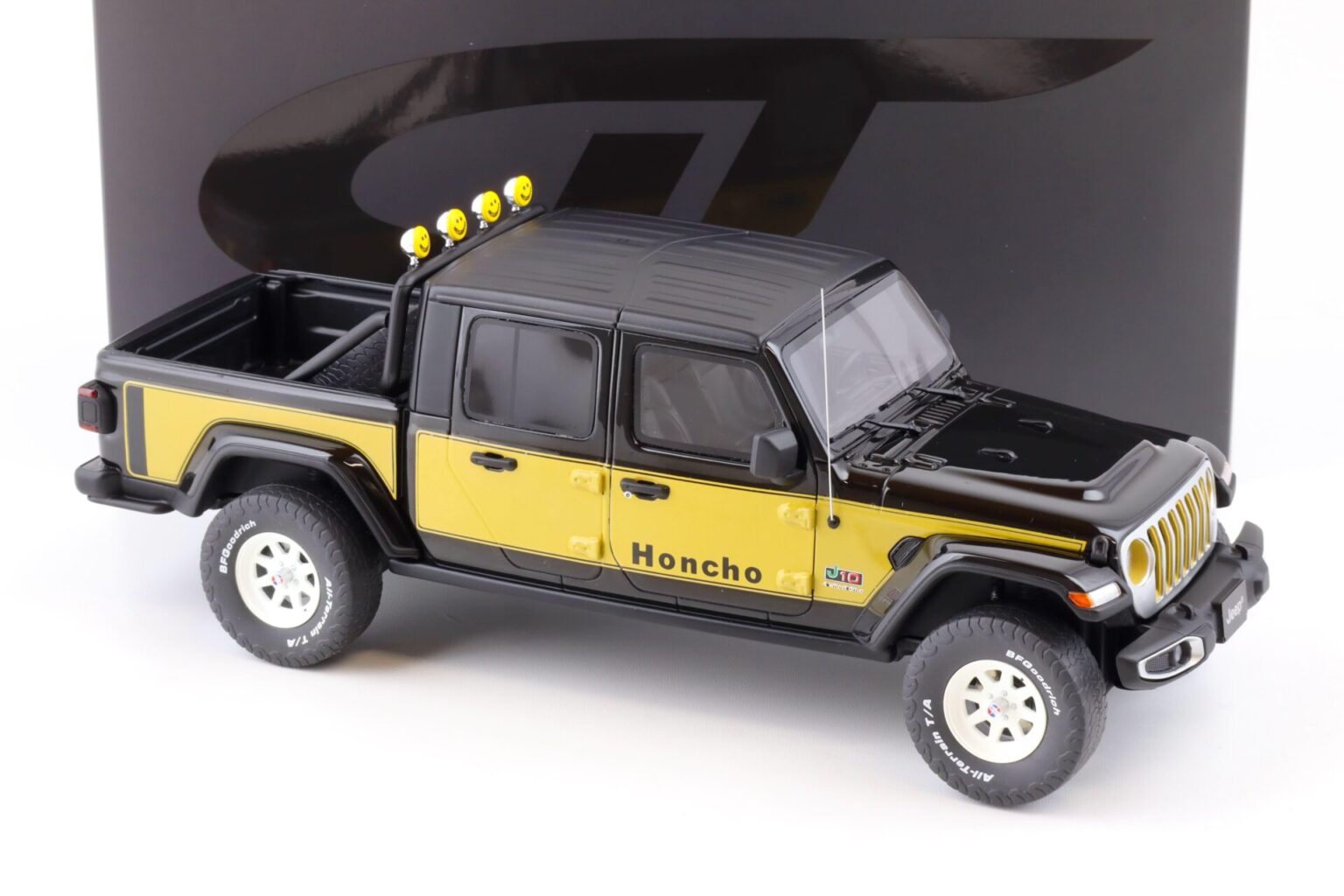 1:18 GT Spirit GT422 Jeep Gladiator Honcho 2020 black/ gold – Premium ...