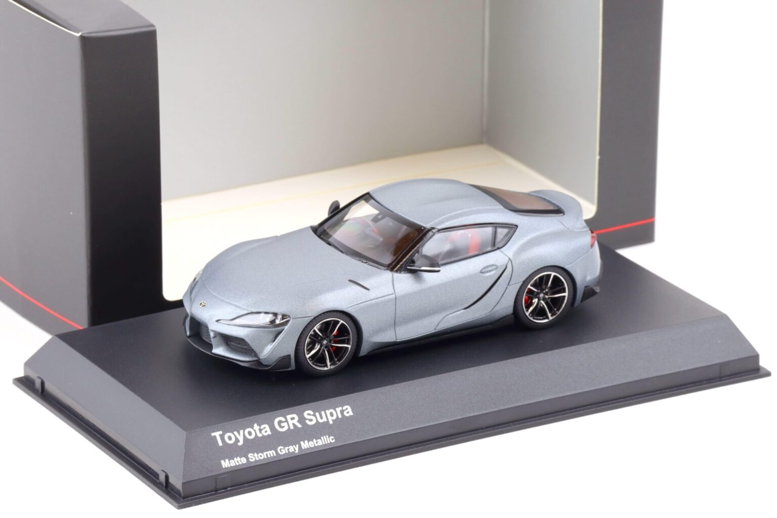 1:43 Kyosho Toyota GR Supera Matte Storm grey metallic 03700MG ...