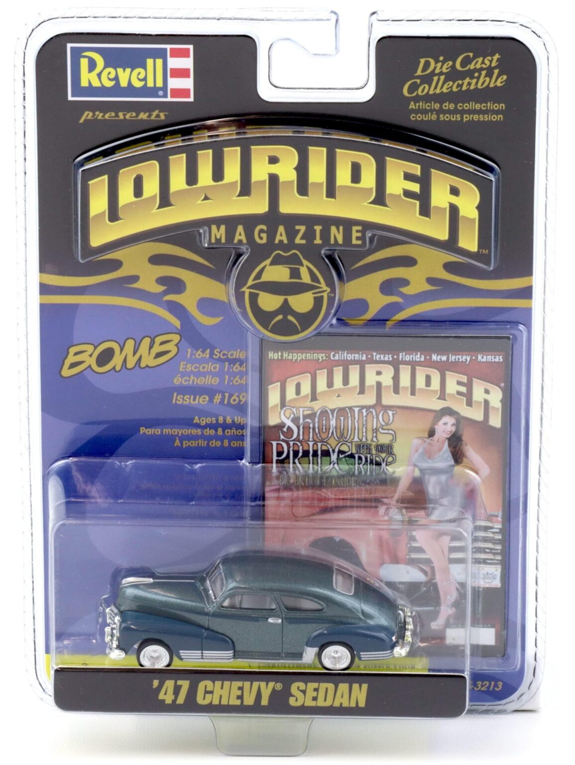 1:64 Revell Lowrider 1947 Chevrolet Sedan blue #169 Bomb – Premium ...
