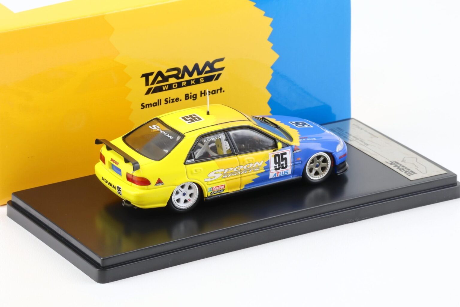 1:43 Tarmac Honda Civic EG9 Macau Guia Race GP 1996 SPOON #95 – Premium ...