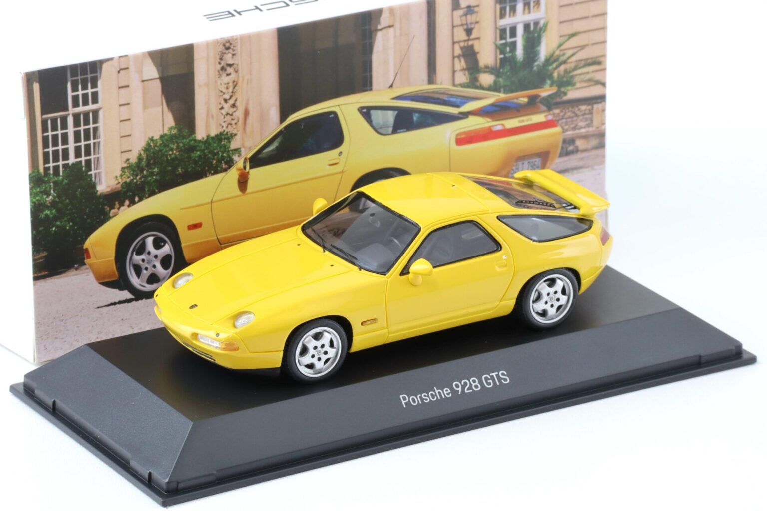 1:43 Spark Porsche 928 GTS Speed yellow 1991 MAP Porsche Museum ...