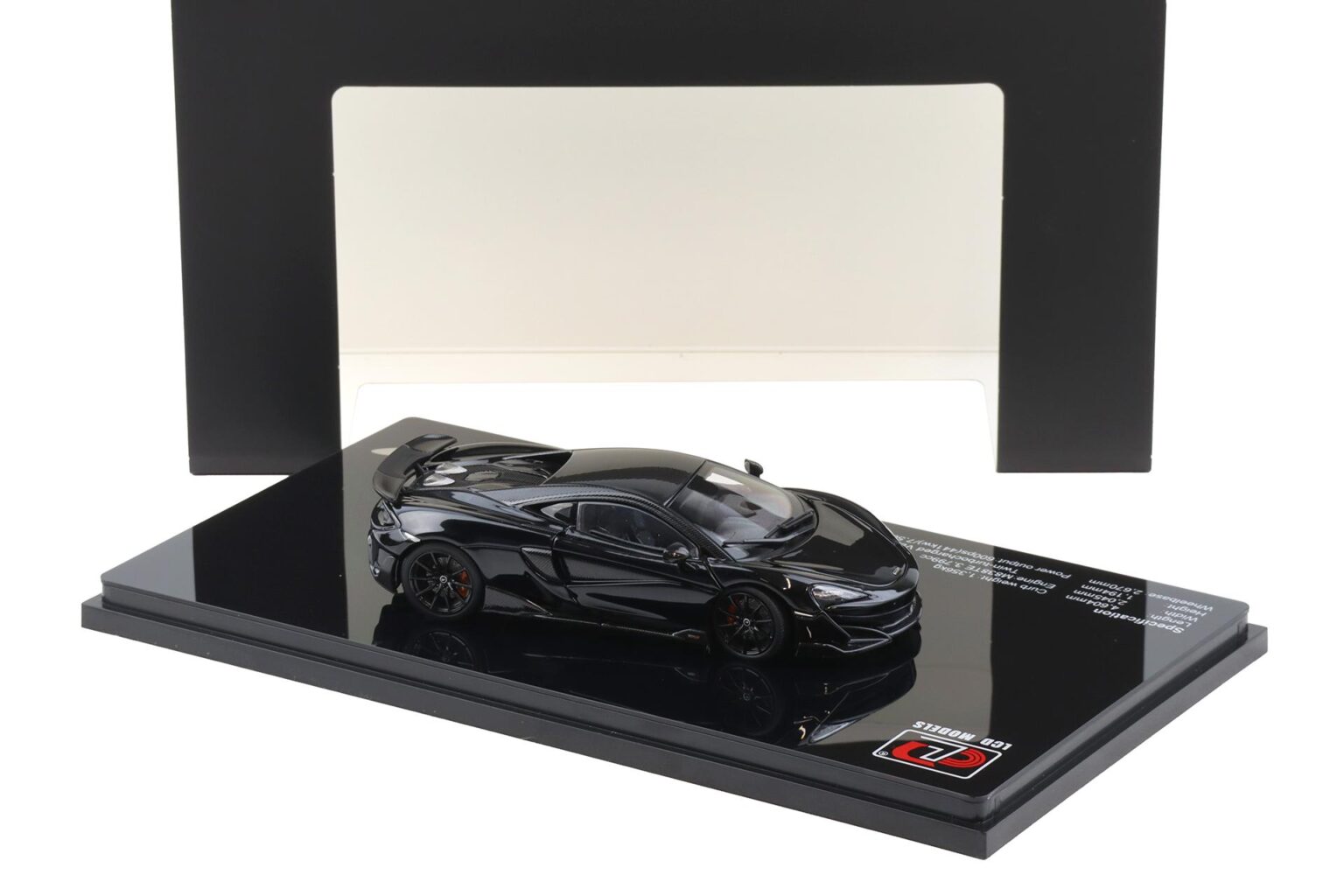 1:43 LCD Models McLaren 600LT Coupe black LCD43007-BL – Premium-Modelcars