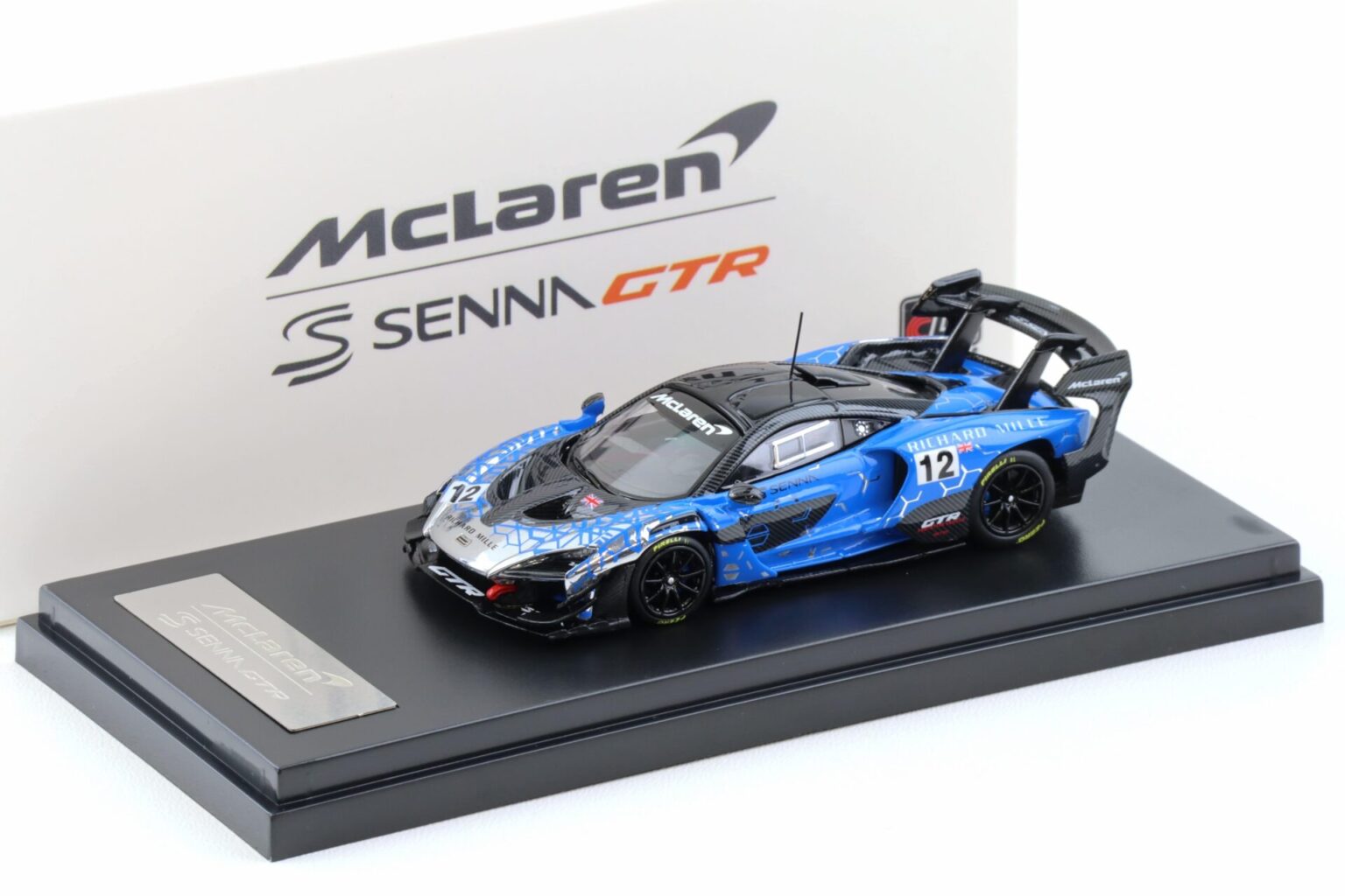 1:64 LCD Models McLaren Senna GTR 2021 Electroplating blue #12 ...