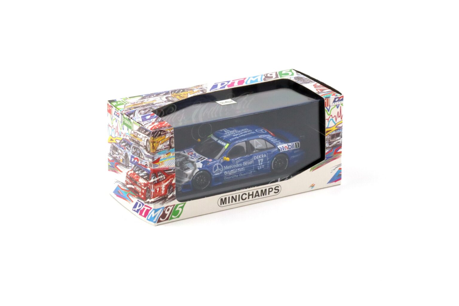 1:43 Minichamps AMG Mercedes C-Class DTM 1995 Team Zakspeed #17 E.Lohr ...